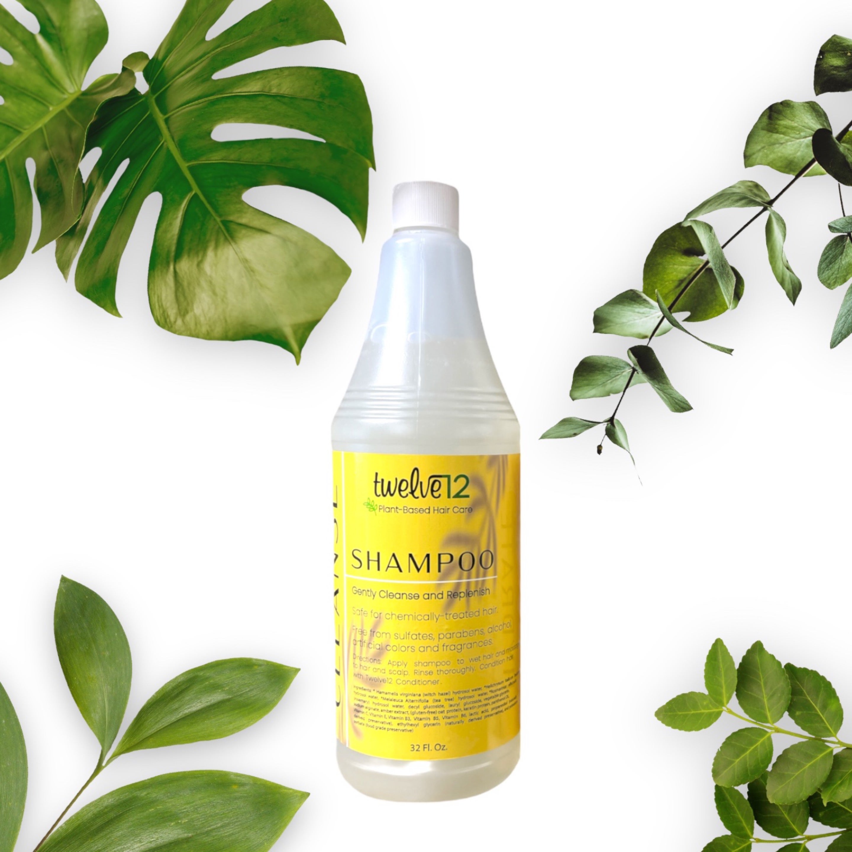 Twelve12 Clarifying Shampoo Mint Scent 32oz (Pump Sold Separately ...